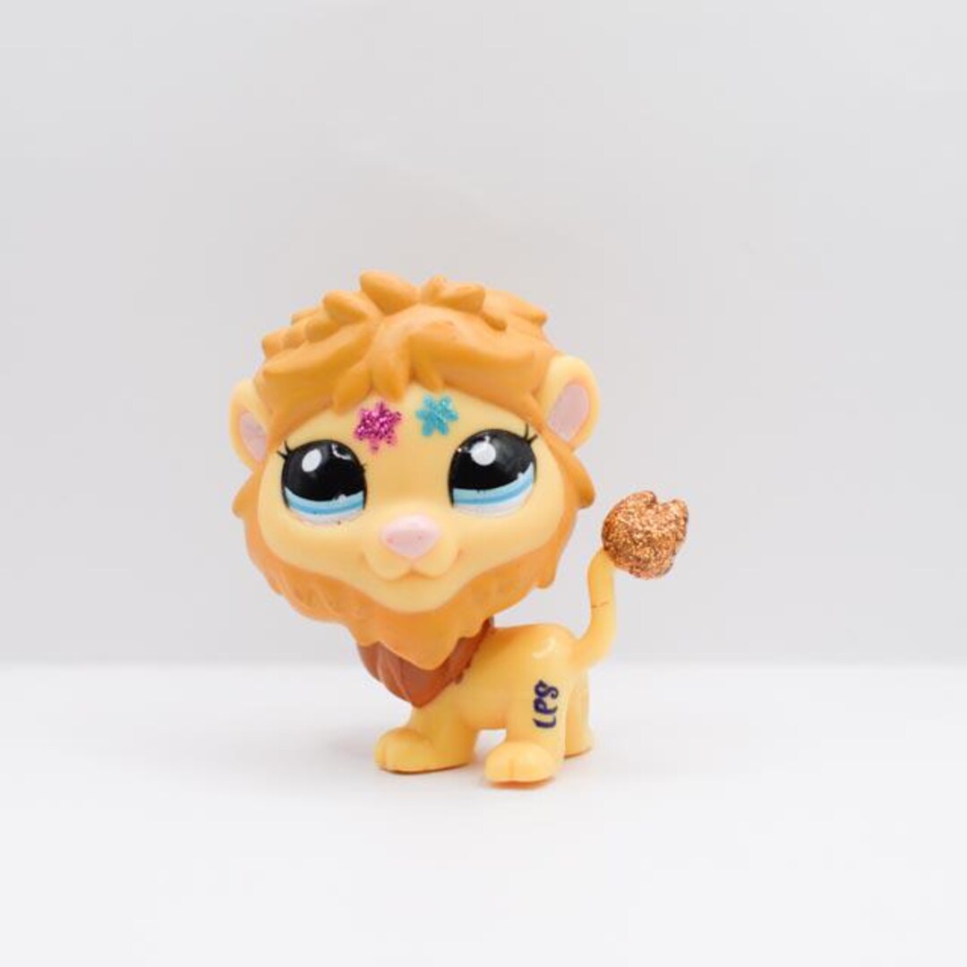 LPS | Cute Lion #2226 | Authentic Littlest Pet Shop | Hasbro ...