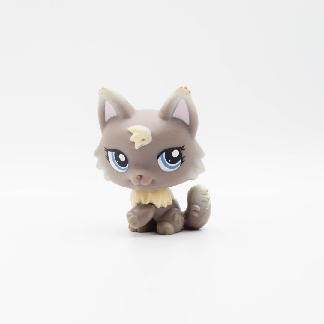 LPS | Littlest Pet Shop | Persian Wolf Cat #1411 | Hasbro | Collector ...