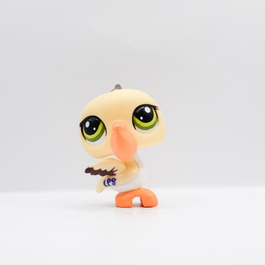 LPS | Pretty Pelican #1350 | Authentic Littlest Pet Shop | Hasbro ...