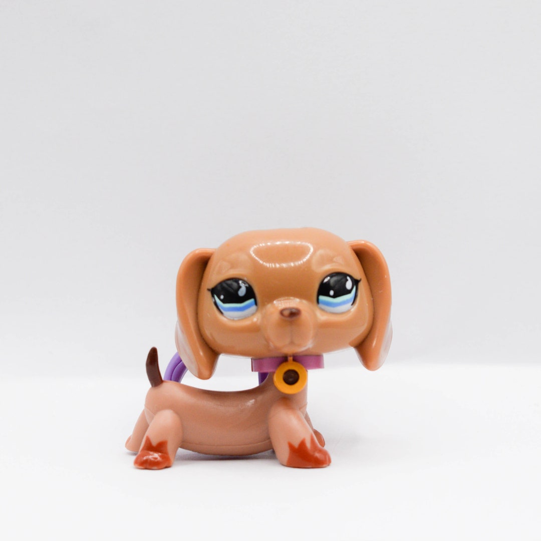 LPS | Cute Dachshund #518 Keychain | Authentic Littlest Pet Shop ...