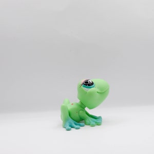LPS Cute Frog 474 Authentic Littlest Pet Shop Hasbro - Etsy