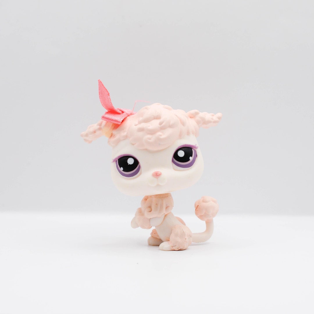 LPS Sweet Poodle 37 Authentic Littlest Pet Shop Hasbro Collector Toys ...