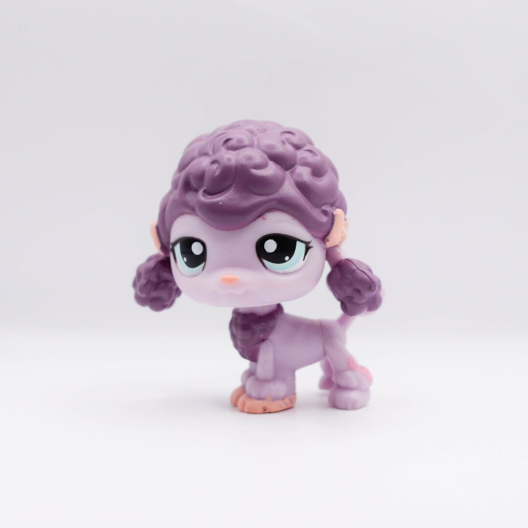 LPS Sweet Poodle 1627 Authentic Littlest Pet Shop Hasbro Collector Toys ...