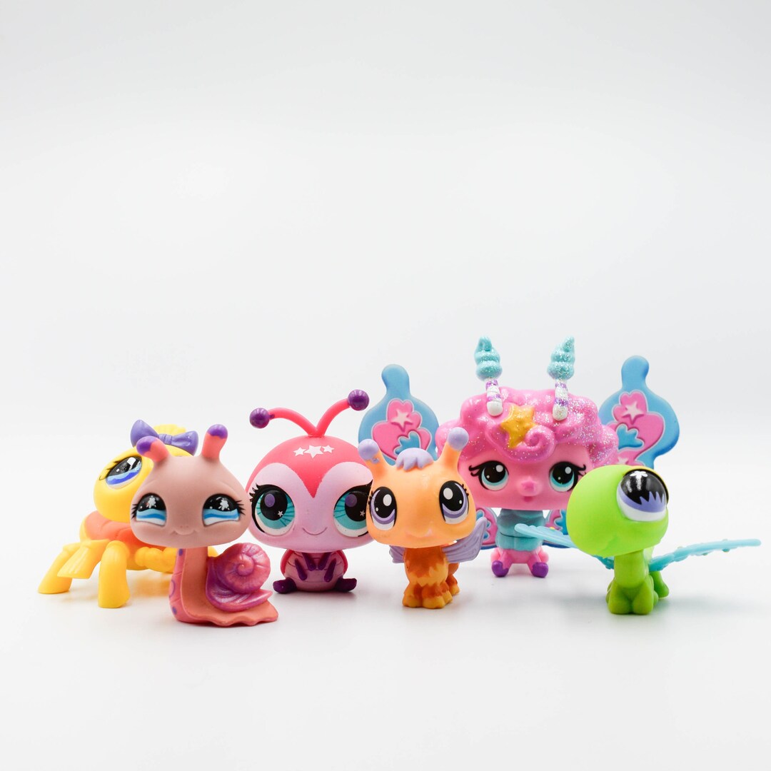 LPS Mixed Lot of Bugs Authentic Littlest Pet Shop Hasbro Collector Toys ...