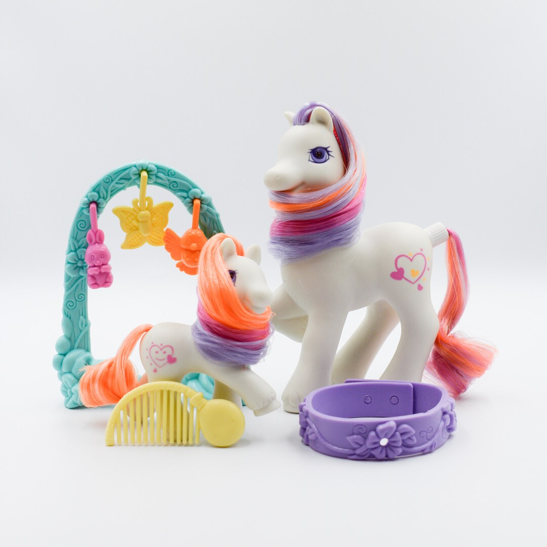 My Little Pony Magic Motion Family Light Heart and Baby Tickle G2 ...