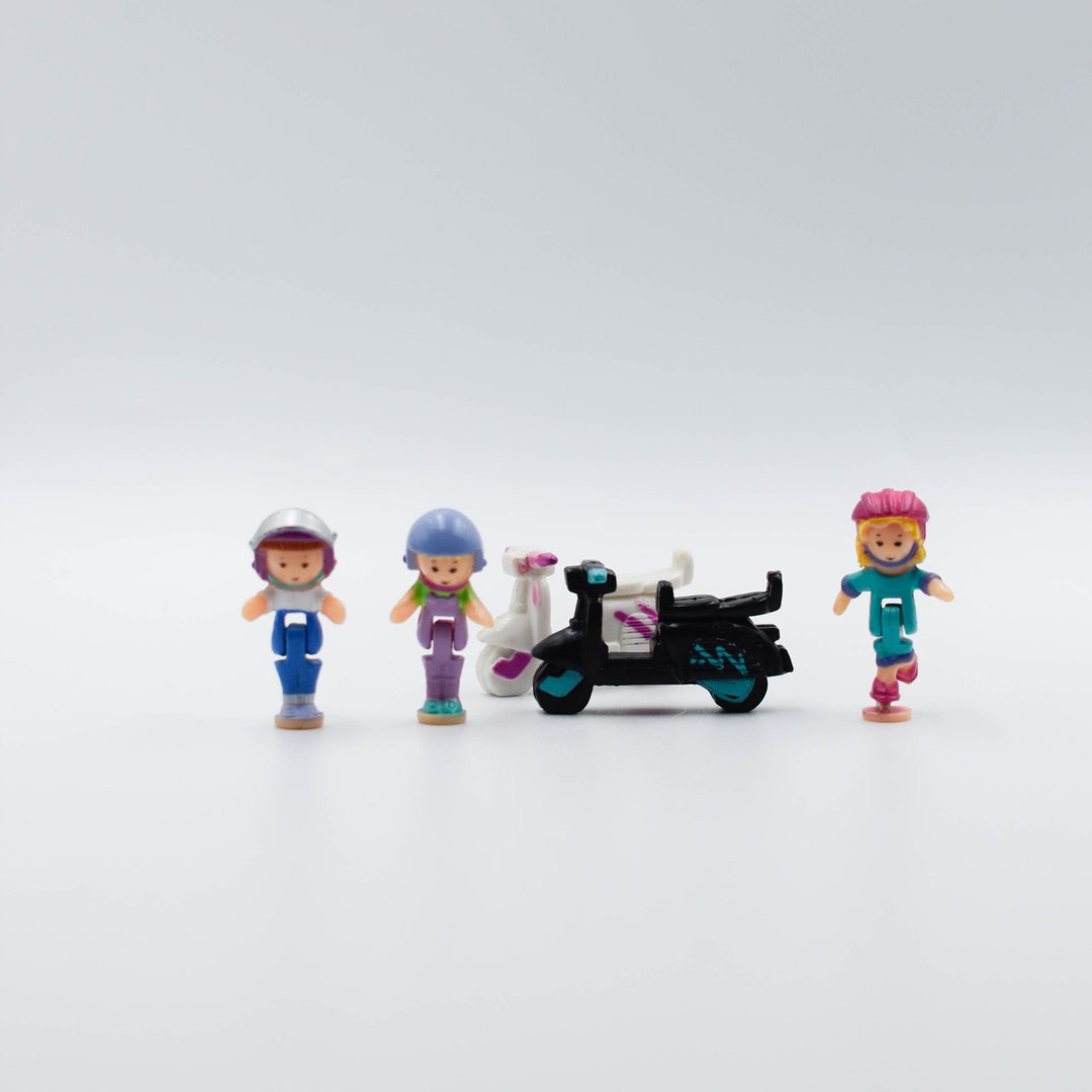 Polly Pocket Scooter Fun Playset L 1994 Bluebird Toy Collector Polly ...