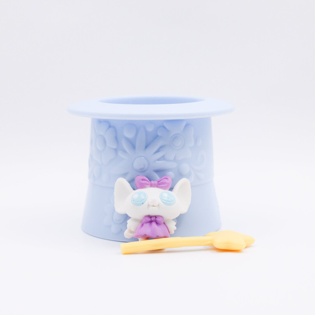 LPS Cute Mouse W/hat Authentic Littlest Pet Shop Hasbro Collector Toys ...