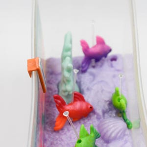 LPS Littlest Pet Shop Bobbing Fish Treasure Chest Cove Kenner Collector ...