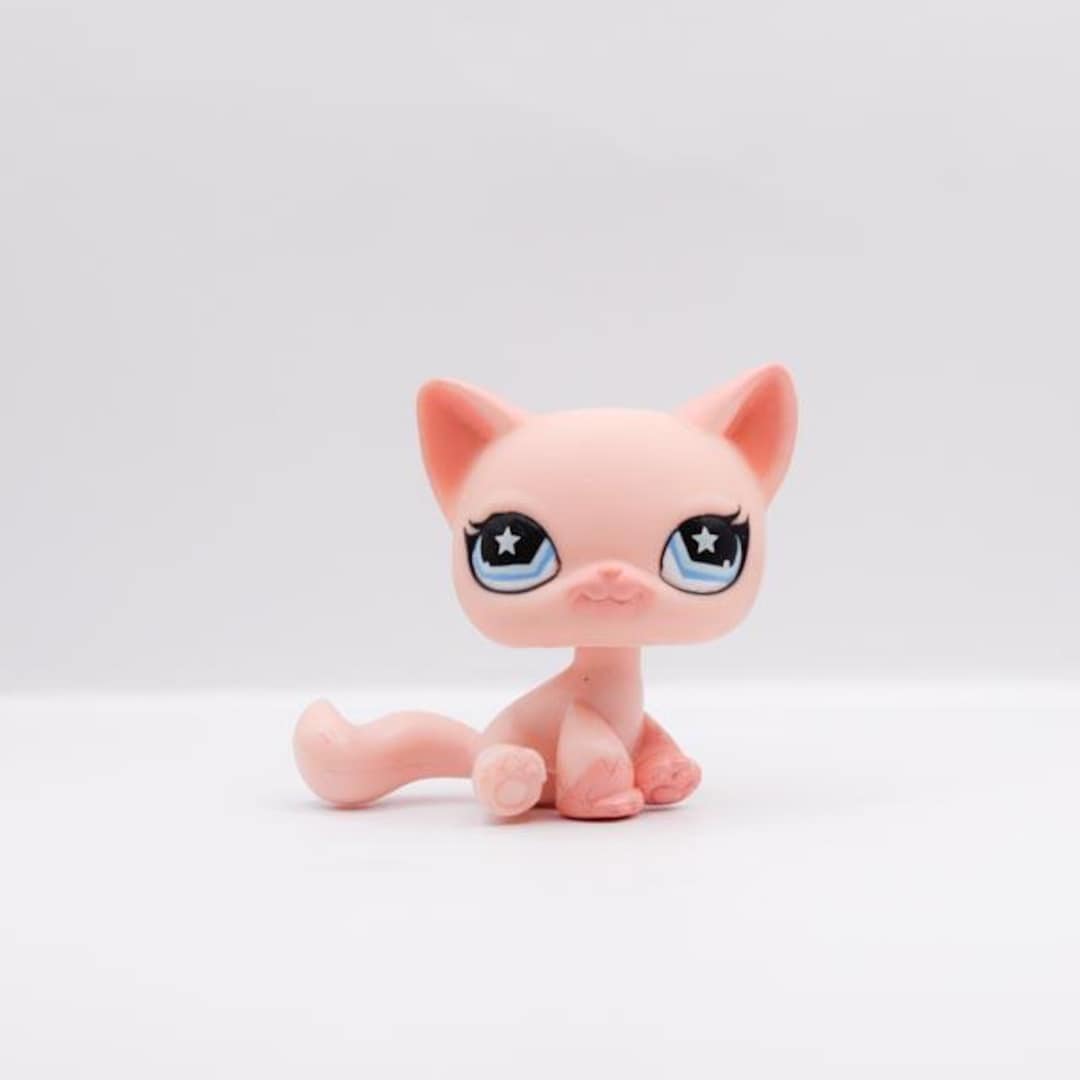 LPS | Littlest Pet Shop | #959 Pink Cat | Hasbro | Collector Toys ...