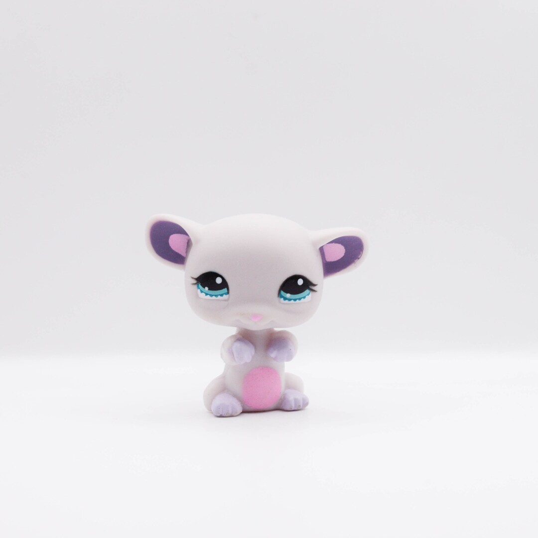 LPS Sweet Mouse 1129 Authentic Littlest Pet Shop Hasbro Collector Toys ...