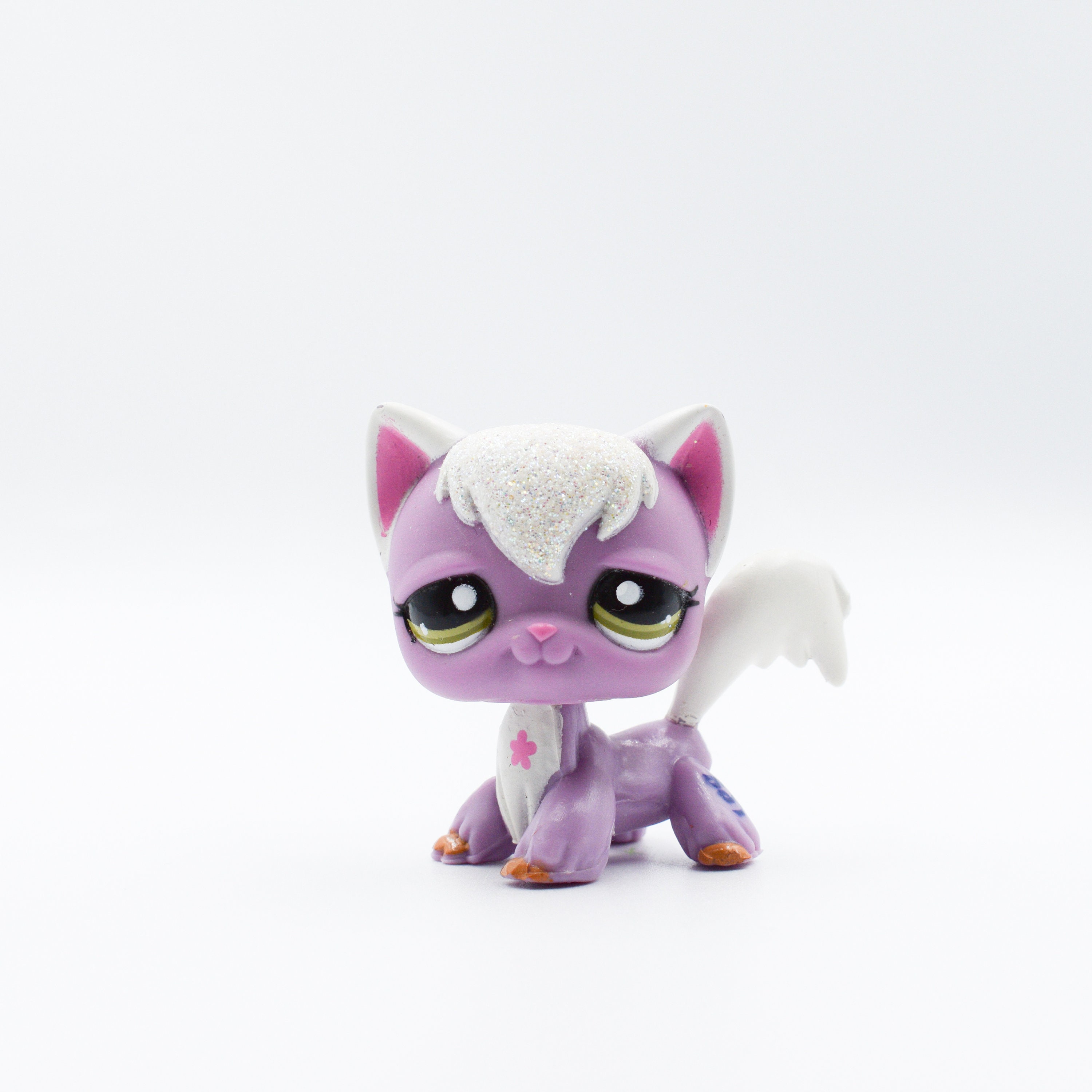 LPS / Littlest Pet Shop / 2271 Purple Longhair Cat / Hasbro / | Etsy