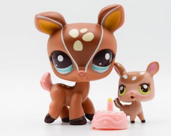 LPS Littlest Pet Shop Deer 634 Hasbro Authentic - Etsy