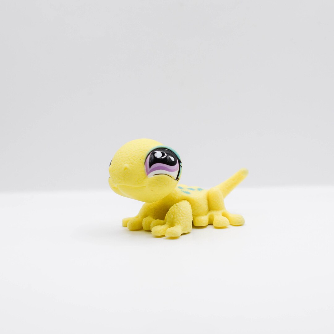 LPS | Cute Gecko #596 | Authentic Littlest Pet Shop | Hasbro ...