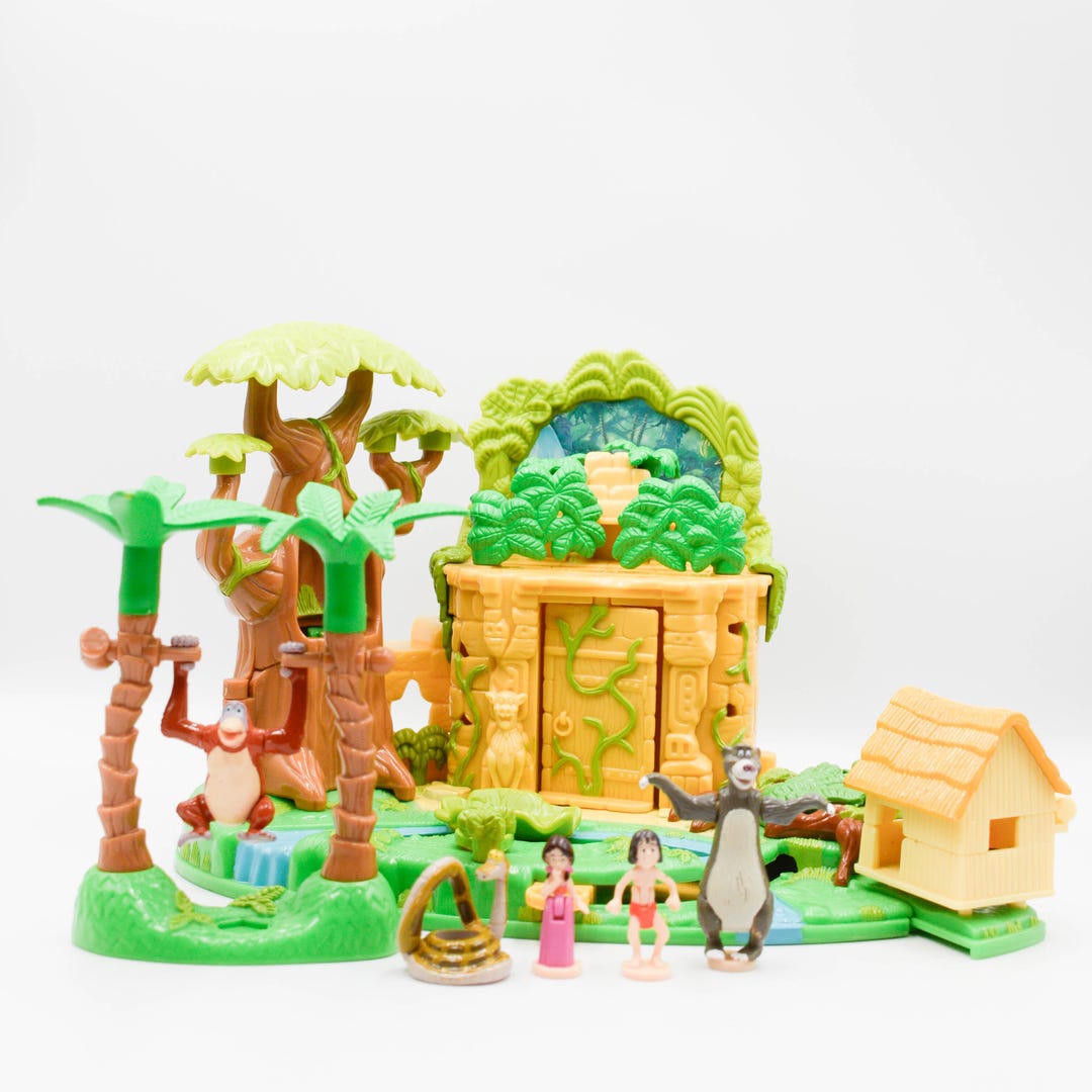 Polly Pocket | Junglebook Complete L 1998 | Bluebird | Toy Collector - Etsy