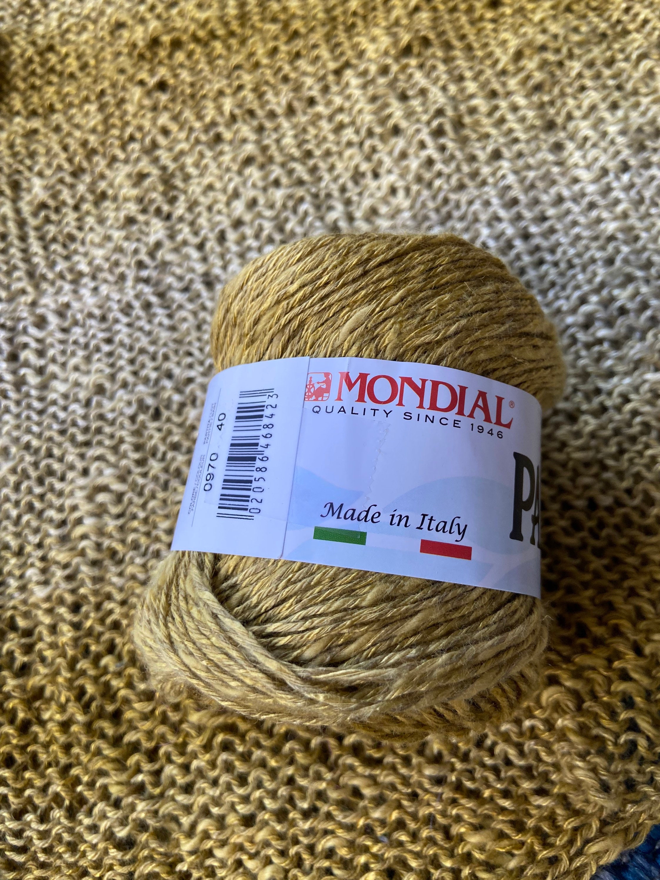 Craft Supplies & Tools Macrame Yarn Palau Mondial Italian cotton ...