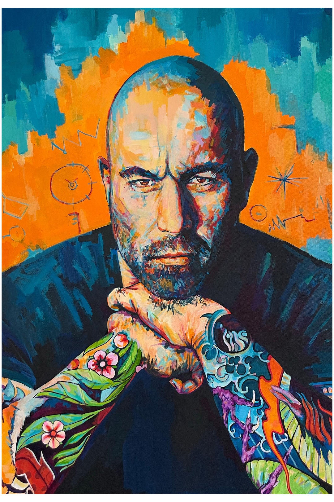 Joe Rogan JRE Poster Print 18x12 Inch on Smooth Card Stock. - Etsy