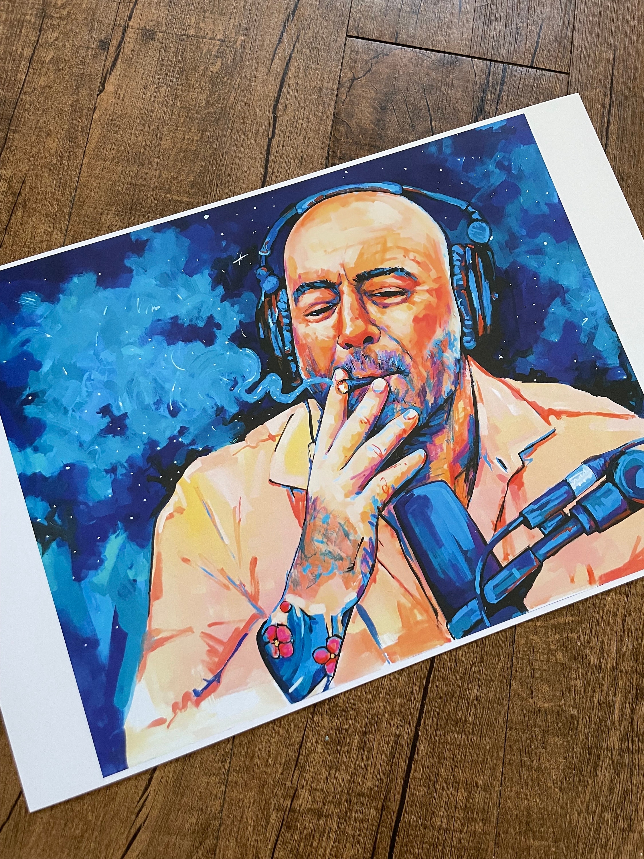 Joe Rogan Cosmic JRE Poster Print 18x12 Inch on Smooth Card Stock. - Etsy