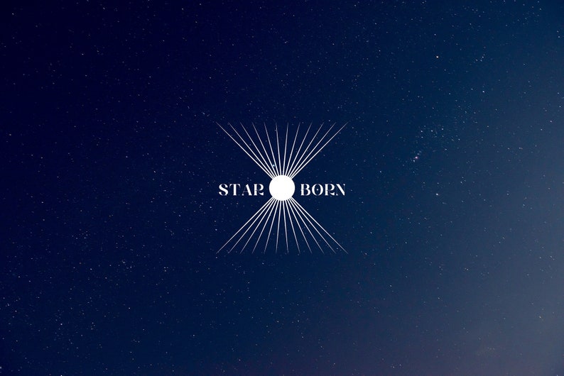 Sun Logo - Star Logo - Celestial Logo - Esoteric Logo - Astrology Logo ...