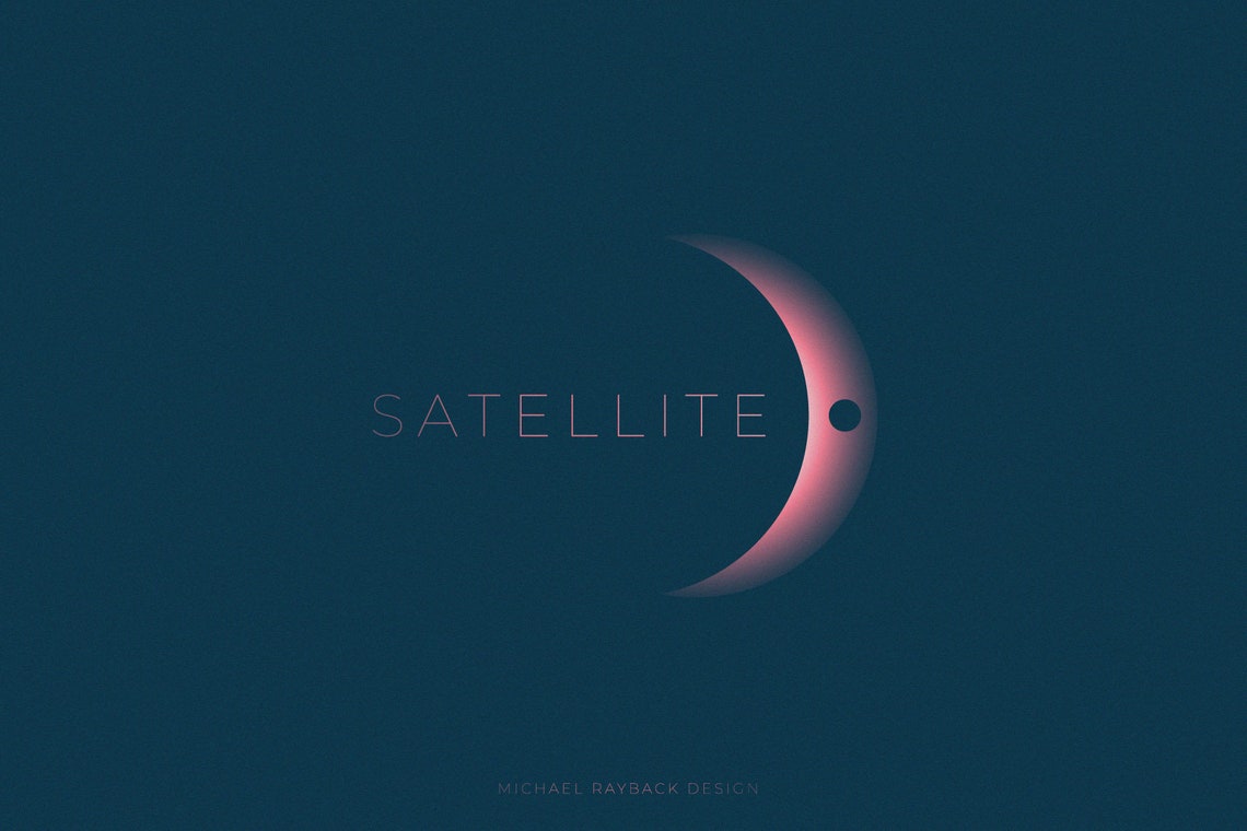 Minimalist Celestial Moon Logo Design – Custom Branding (digital File ...