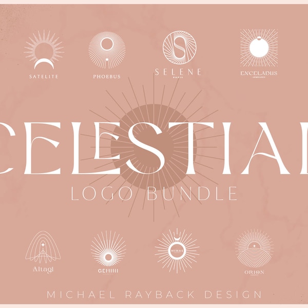 Celestial Logo - Etsy