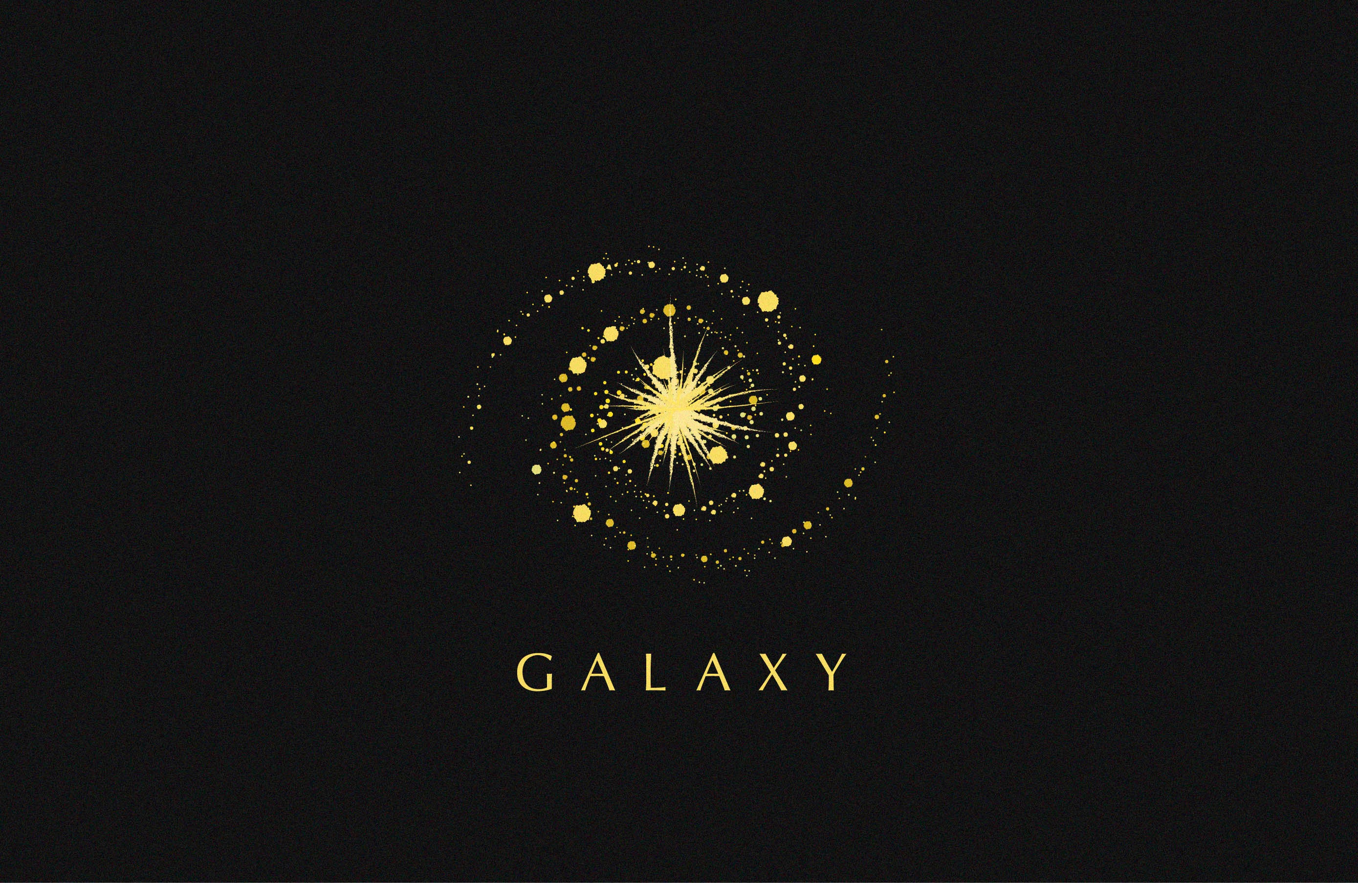 Galaxy Logo - Star Logo - Celestial Logo - Esoteric Logo - Astrology ...