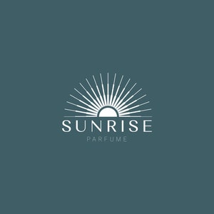 Sunrise Logo - Star Logo - Celestial Logo - Esoteric Logo - Astrology ...