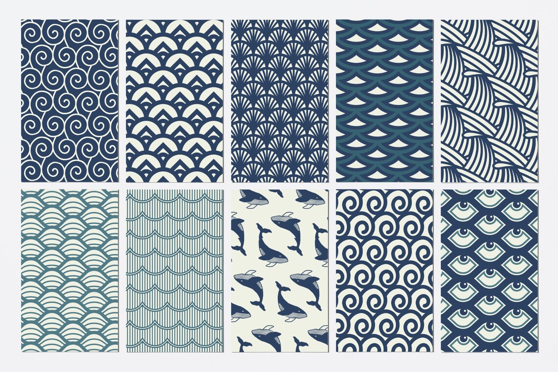 Sea Patterns - Wave Patterns - Ocean Patterns - Sea Patterns - Asian ...