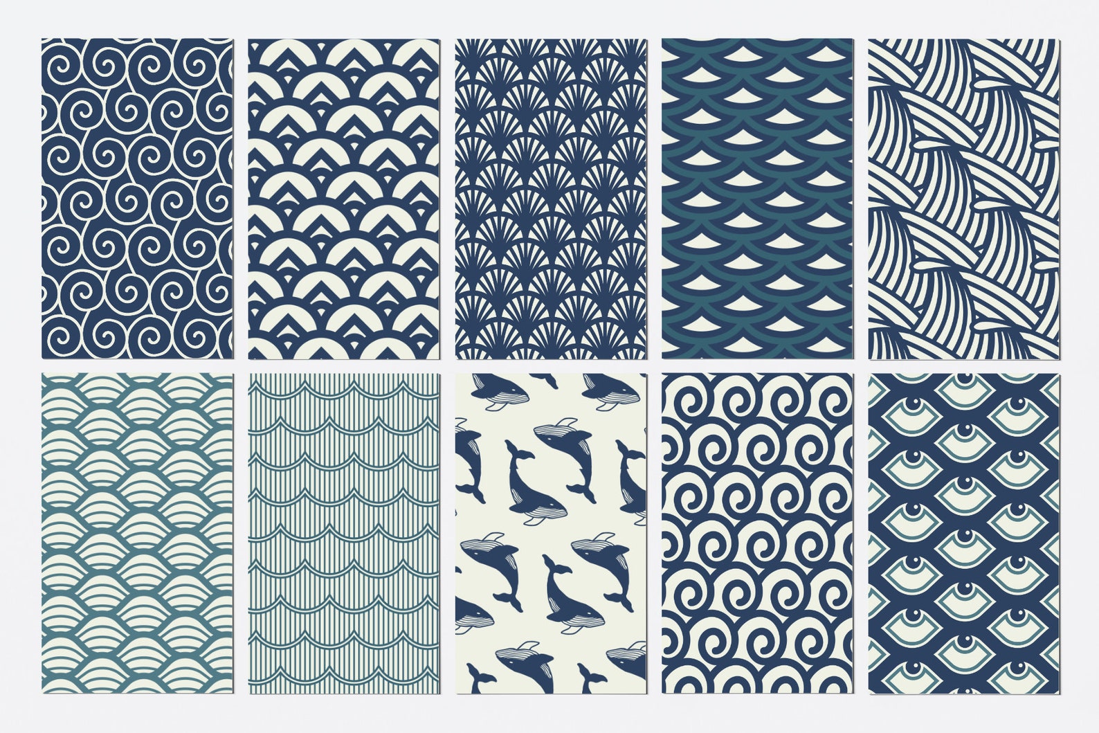 Sea Patterns - Wave Patterns - Ocean Patterns - Sea Patterns - Asian ...