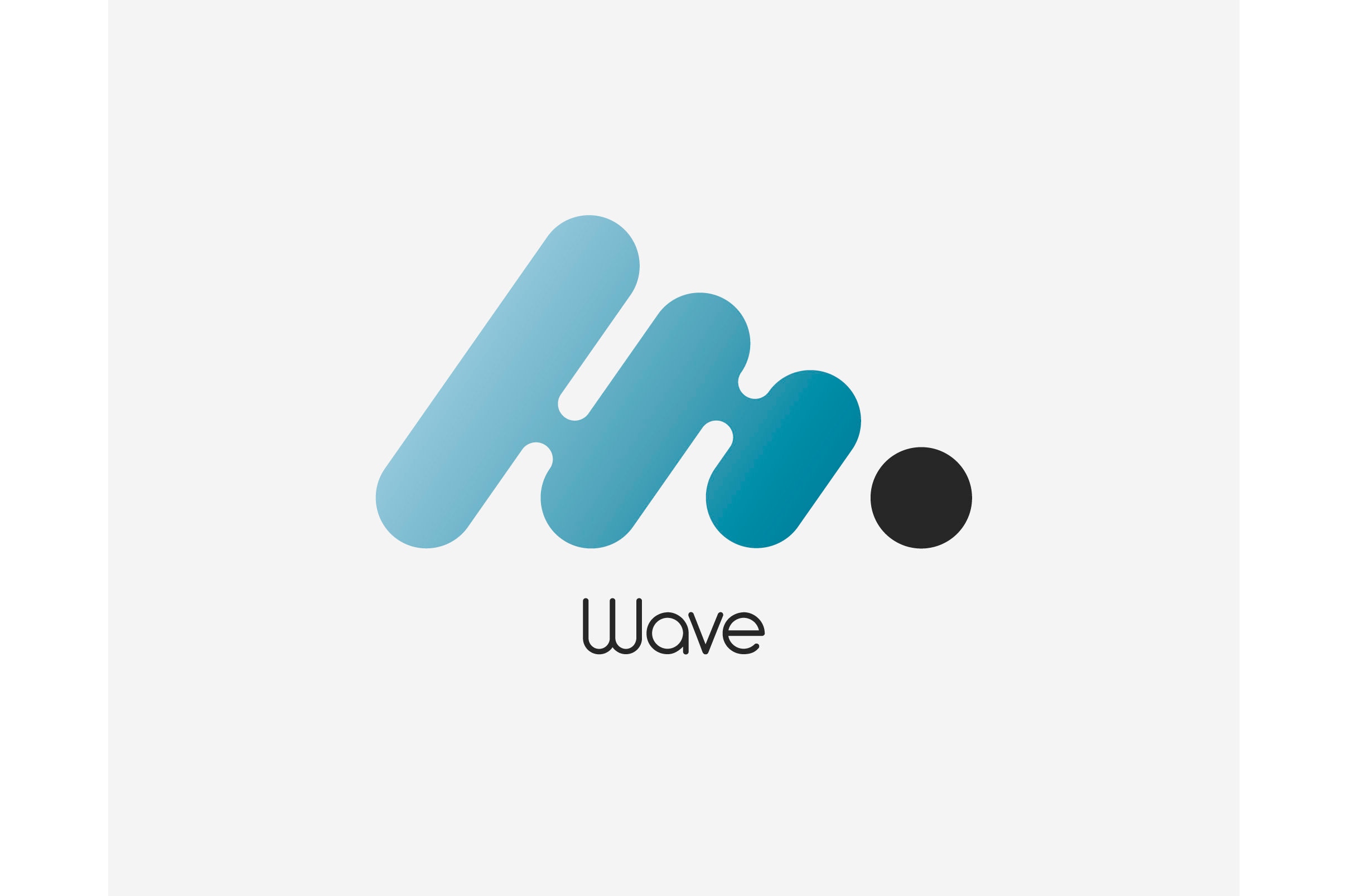Abstract Wave Logo – Minimalist Branding Design (digital File) - Etsy