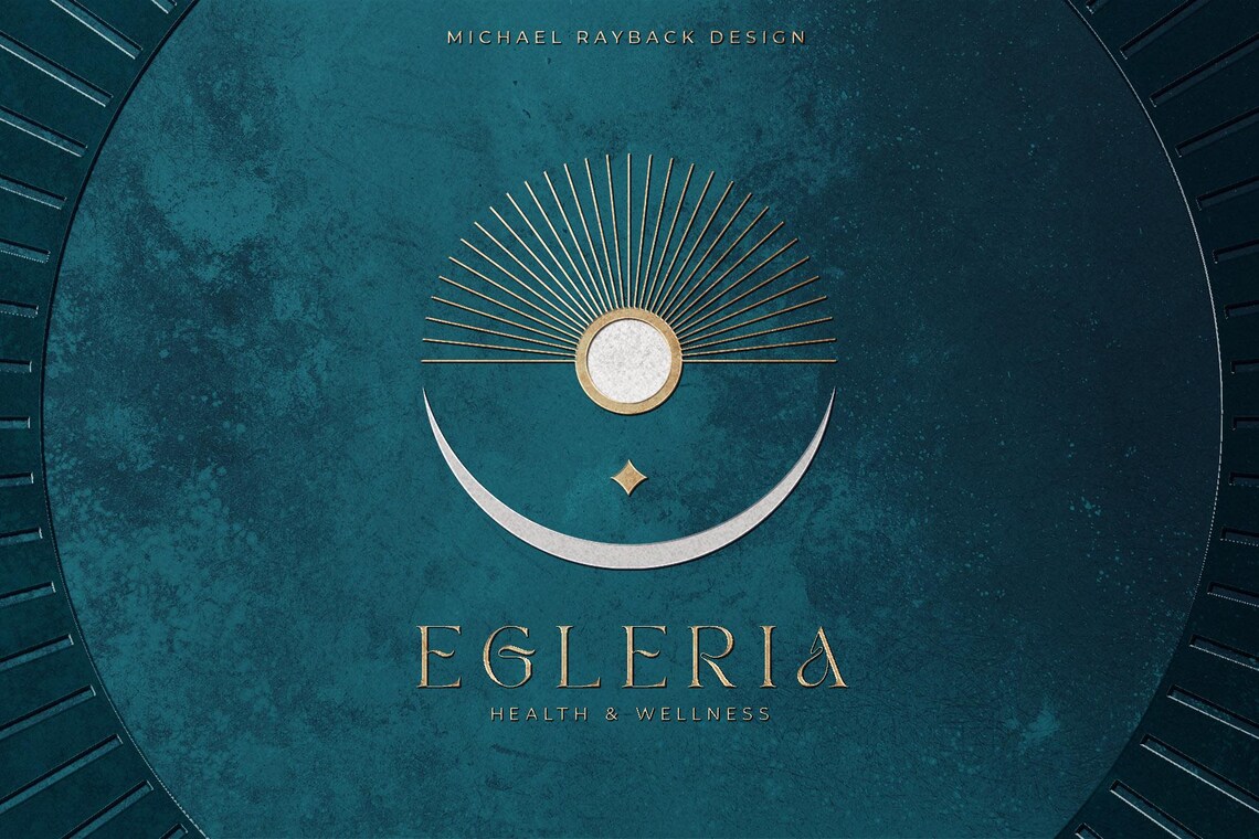 Celestial Sun and Moon Logo – Esoteric Brand Identity (digital File) - Etsy