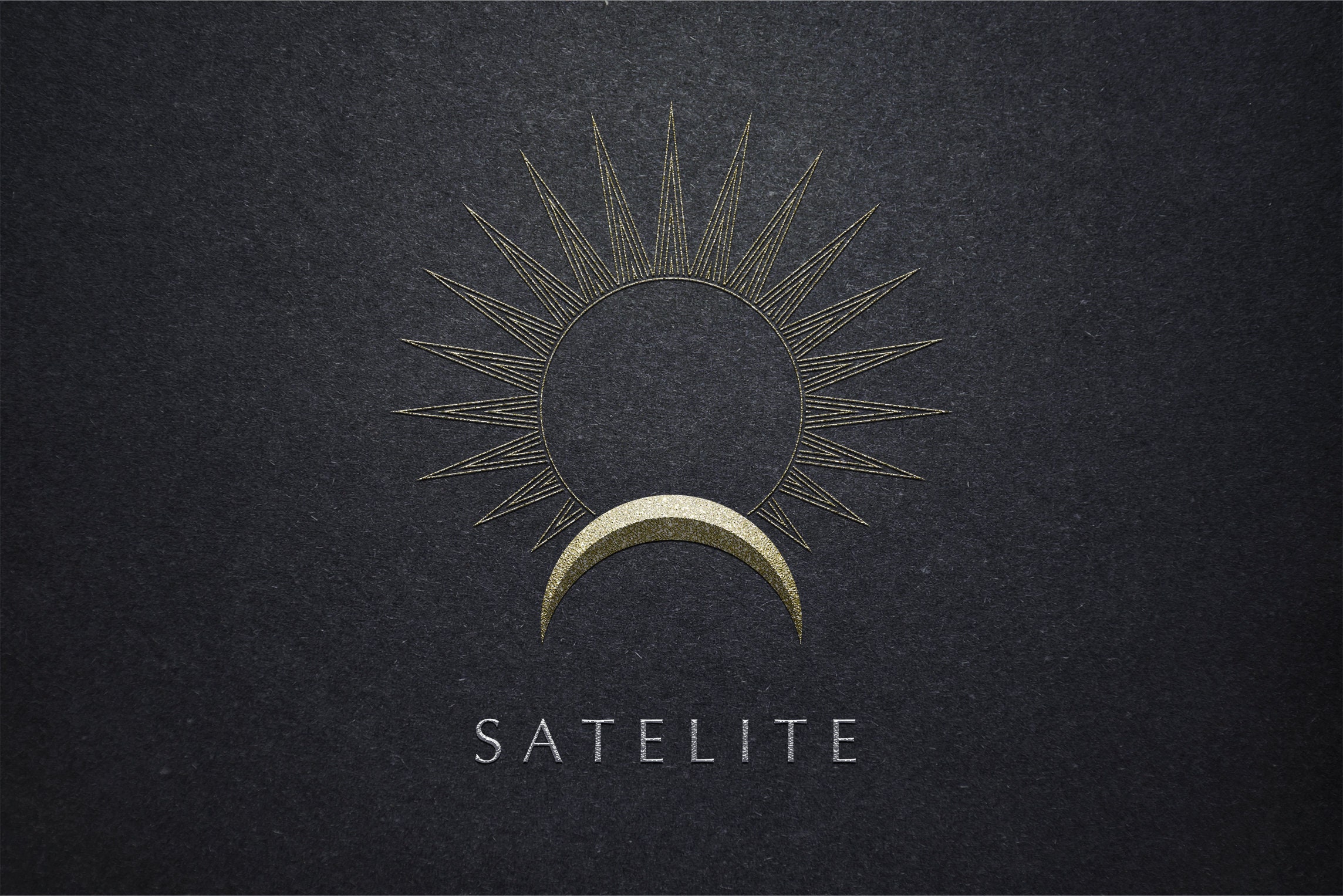 Celestial Logo Design - Custom Logo Design - Sun Logo - Minimal Logo ...