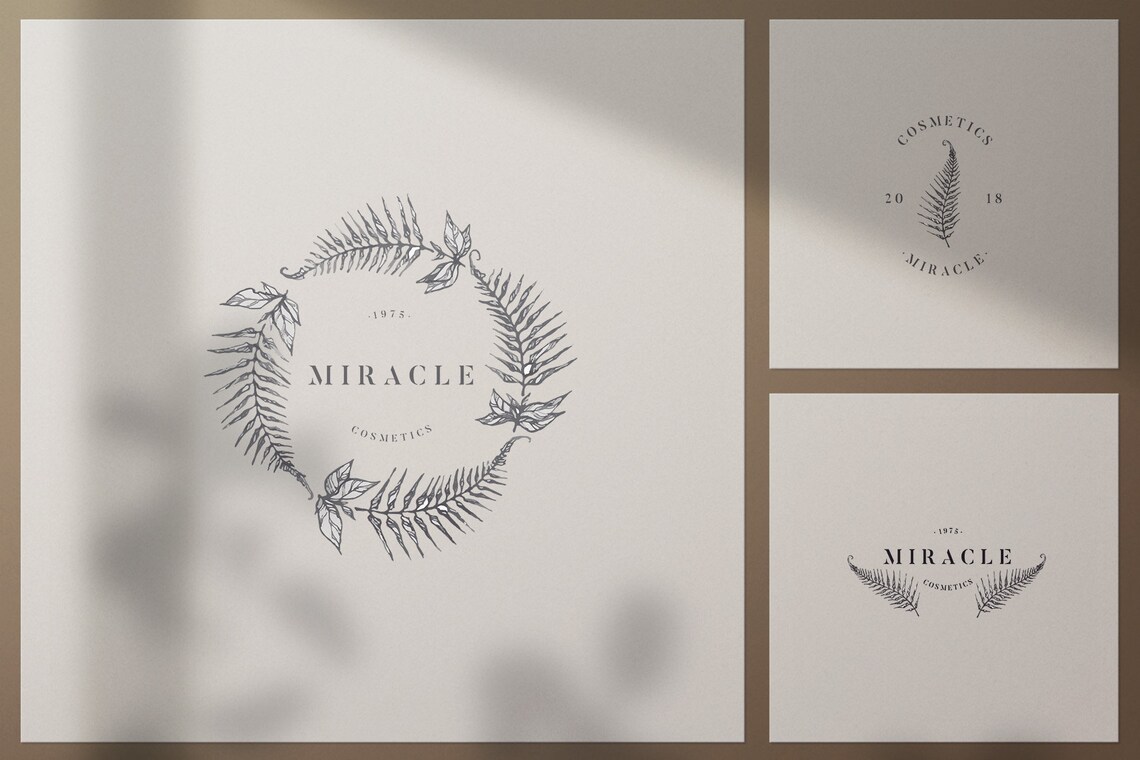18 Hand Drawn Logo VOL.5 - Branding - Premade Logo - Logo Design - Hand ...