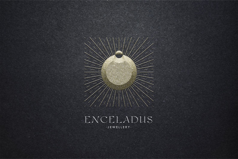 Celestial Logo Design Custom Logo Design Sun Logo Minimal Logo Elegant ...