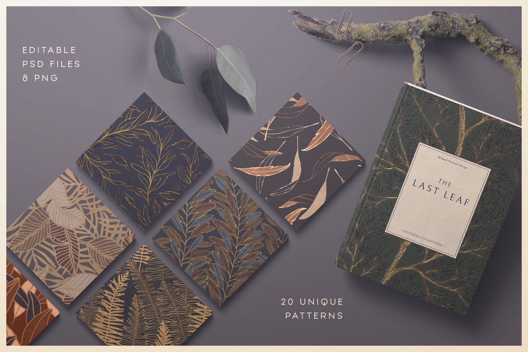 Botanical Patterns - Autumn Pattern - Floral Pattern - Seamless Pattern ...