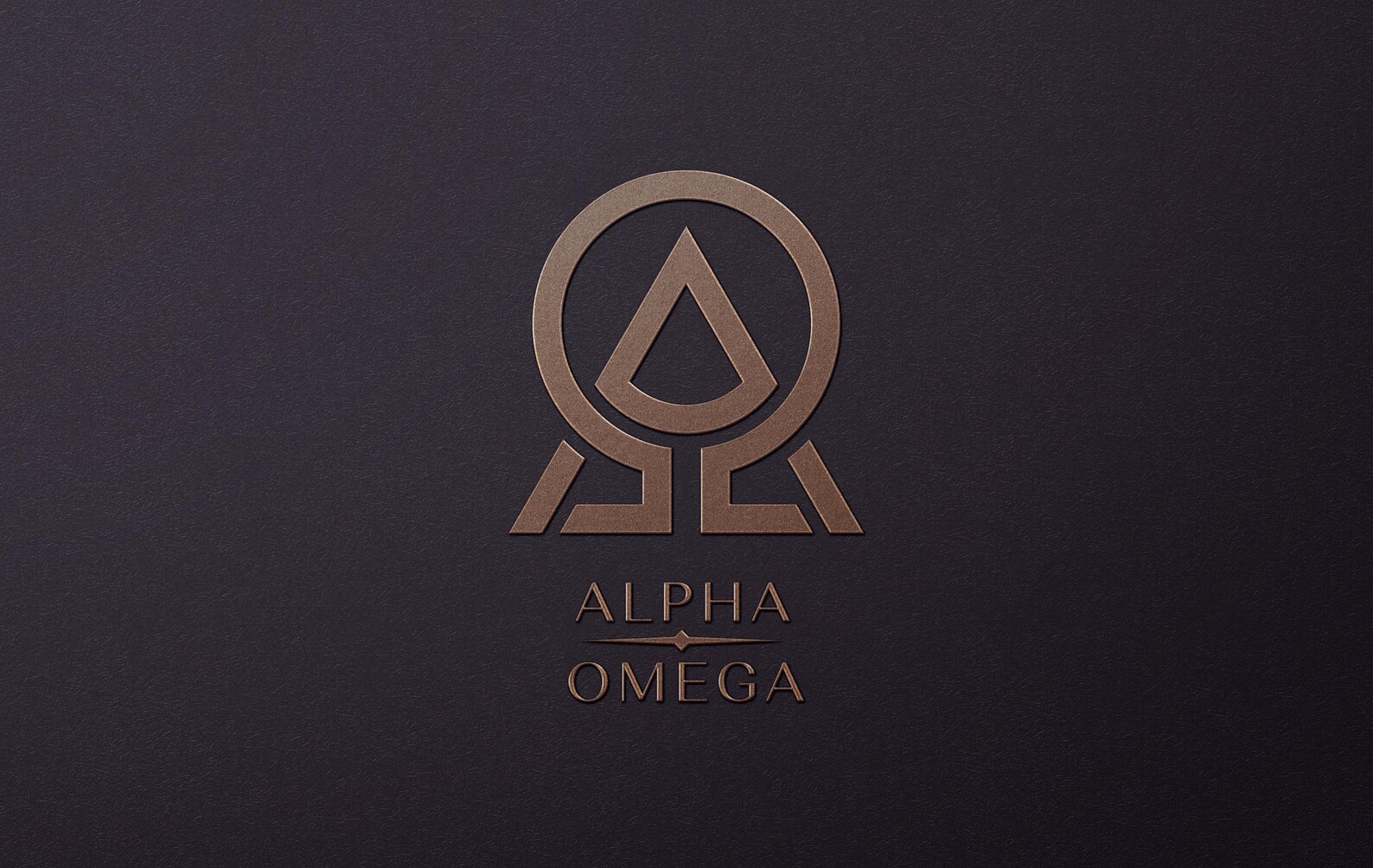 Alpha Omega Logo Design – Esoteric Triangle Brand Identity (digital ...