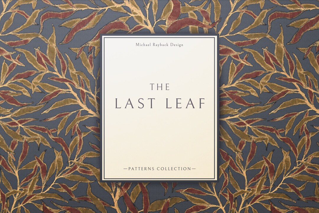 Botanical Patterns - Autumn Pattern - Floral Pattern - Seamless Pattern ...