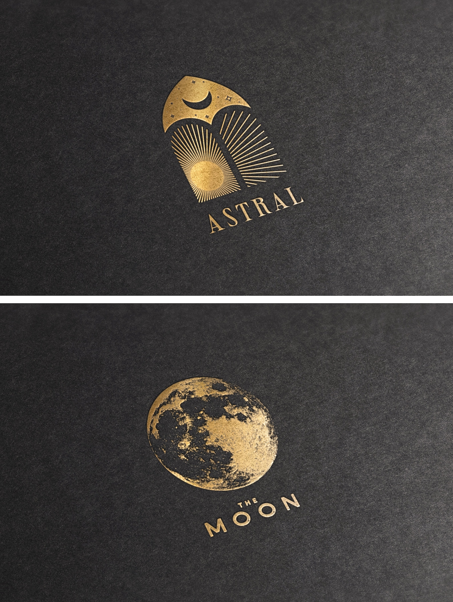 Celestial Logo Collection - Space Logo - Cosmic Elements - Star Logo ...