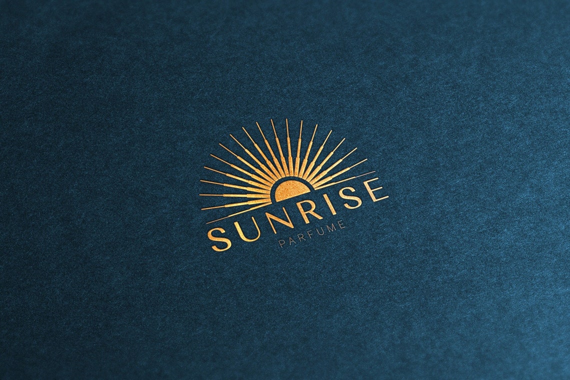 Sunrise Logo - Star Logo - Celestial Logo - Esoteric Logo - Astrology ...