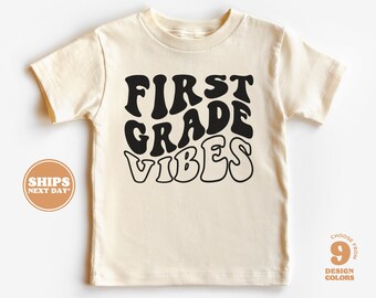 Personalized Back to School Shirt, First Day of School Shirt With Name ...