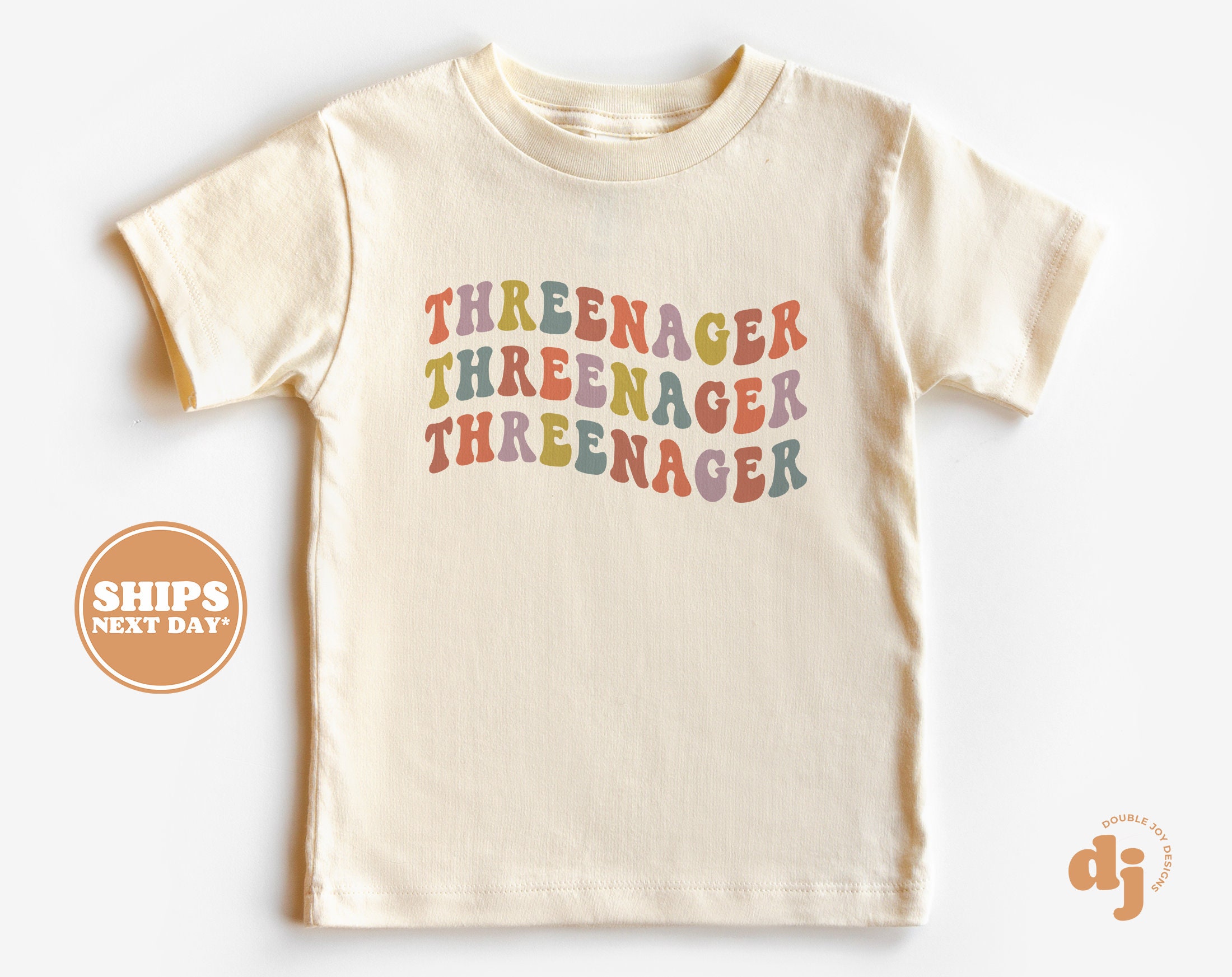 3rd Birthday Shirt Threenager Toddler Shirt Third Birthday - Etsy