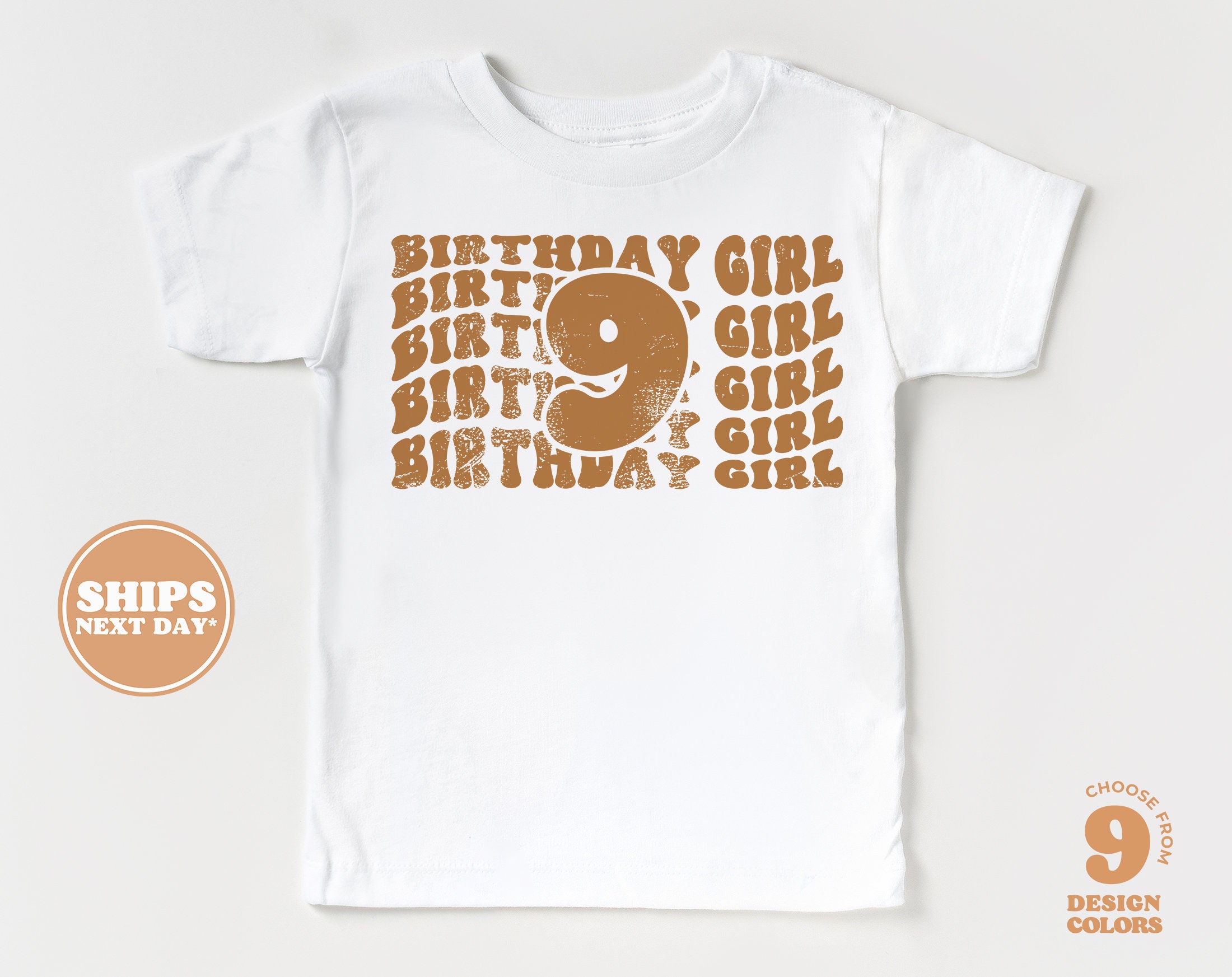 9th Birthday Shirt Girl 9 Birthday Girl Toddler Shirt - Etsy 9th Birthday Shirt Girl 9 Birthday Girl Toddler Shirt - Etsy