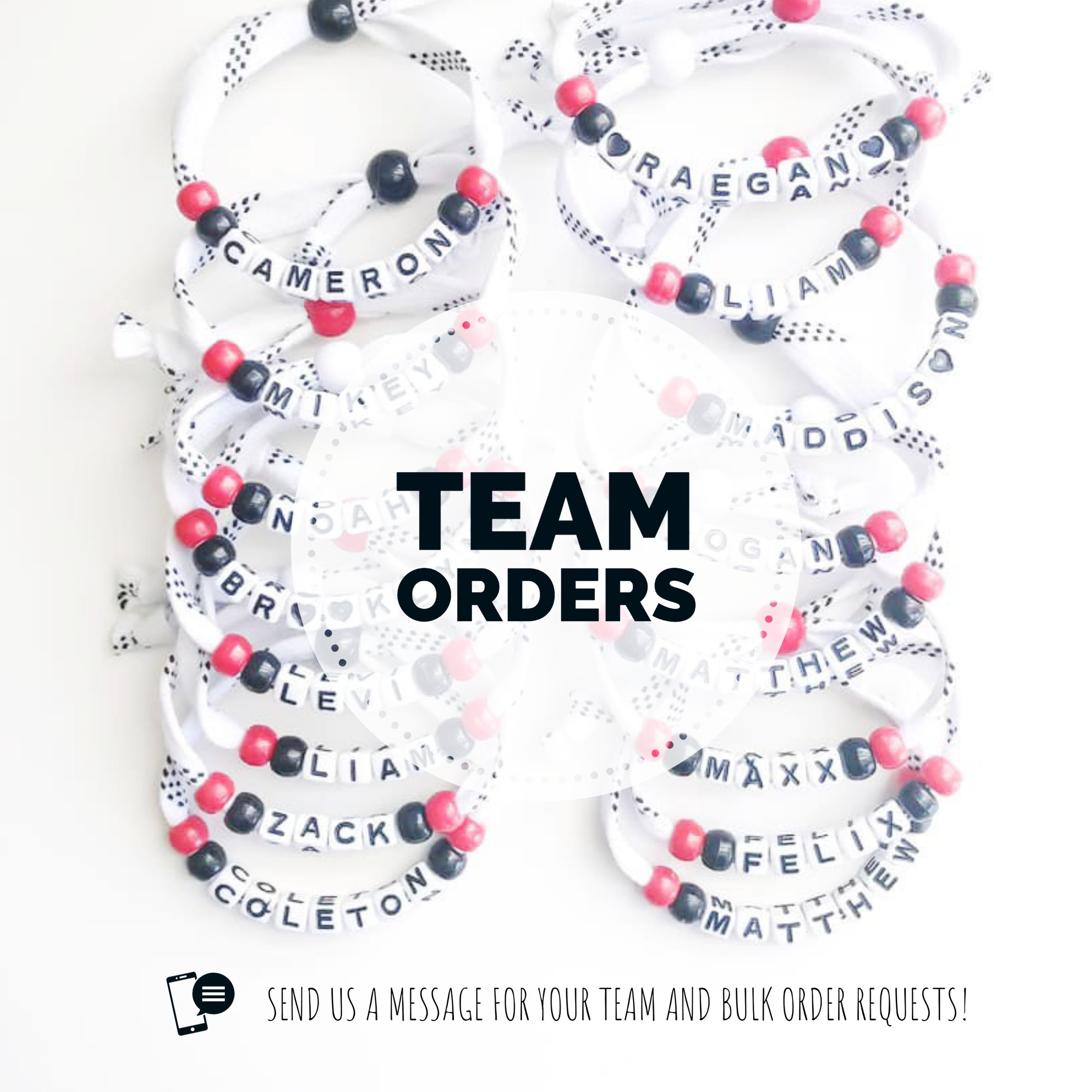 Hockey Bracelet for Kids Sports Team / Skate Lace Bracelet With Team ...