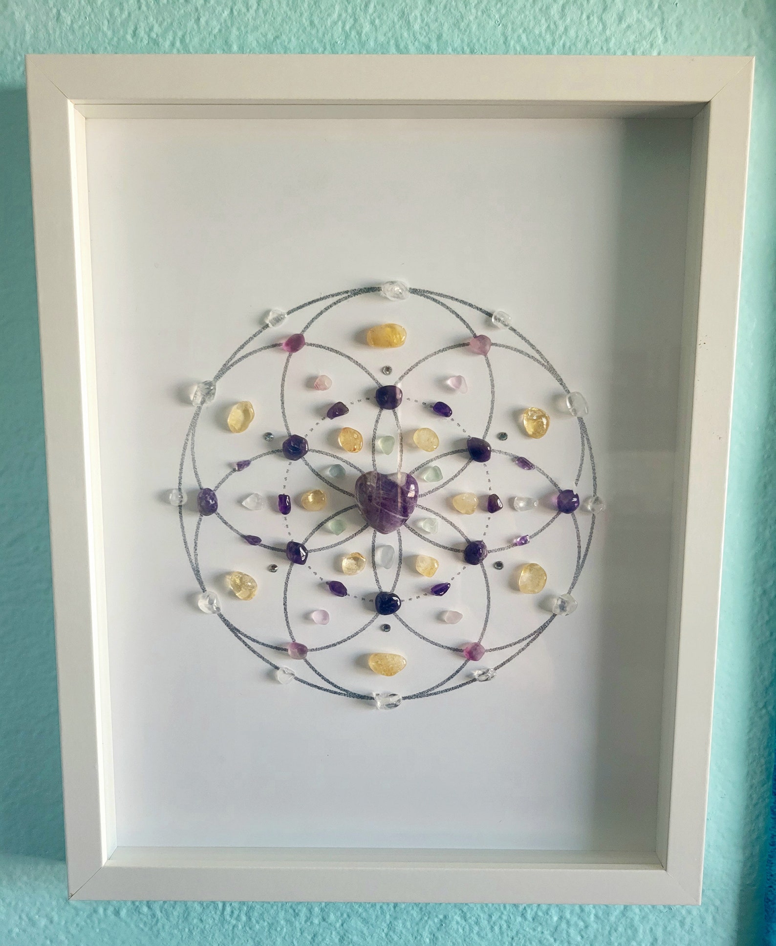 Crystal Wall Art Custom Order Framed pick-a-design - Etsy