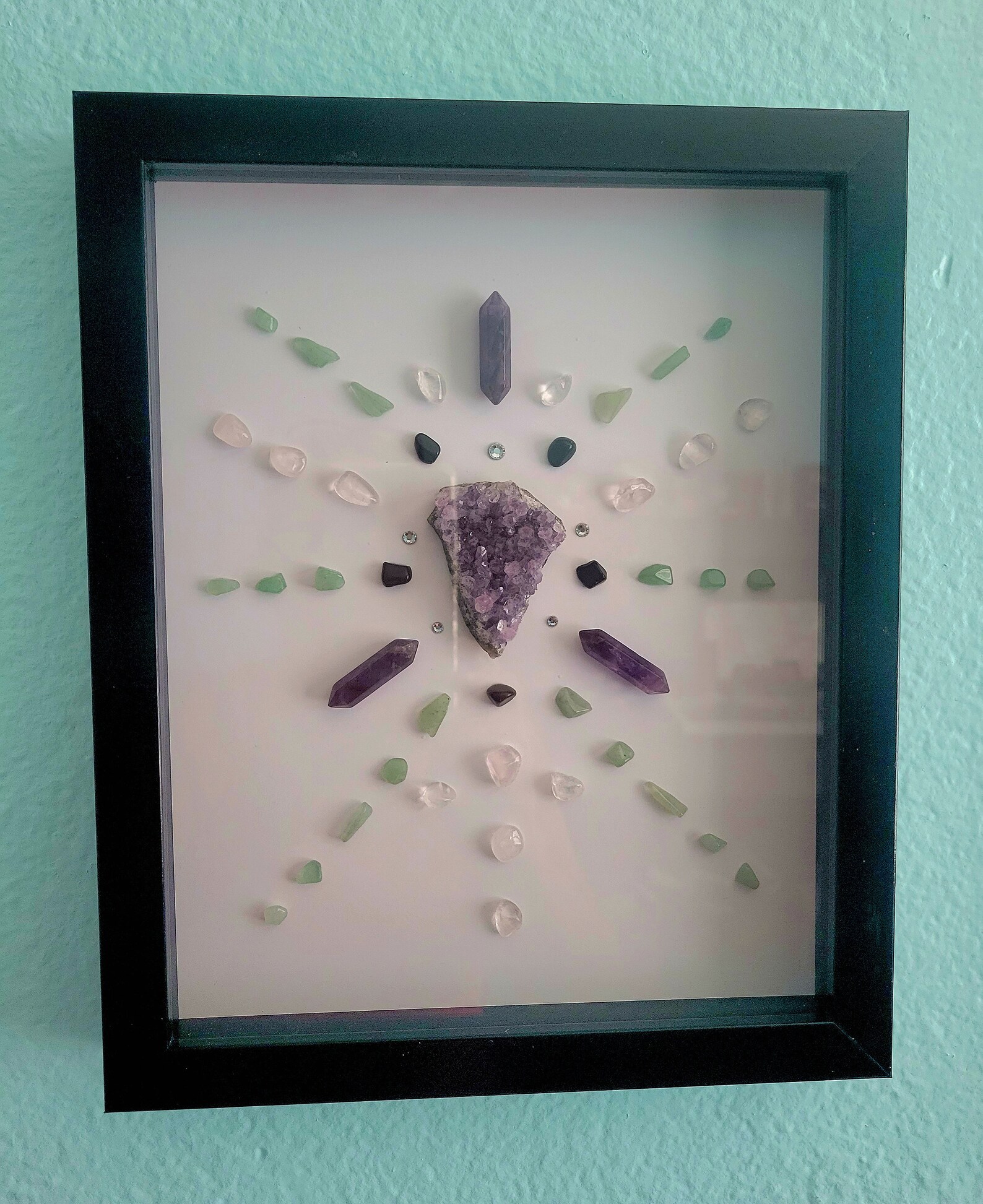 Crystal Wall Art Custom Order Framed pick-a-design - Etsy