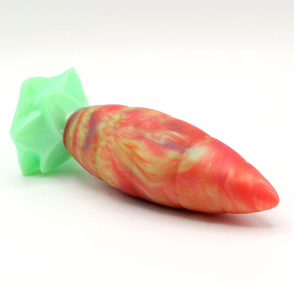Silicone Dildo Carrot Etsy