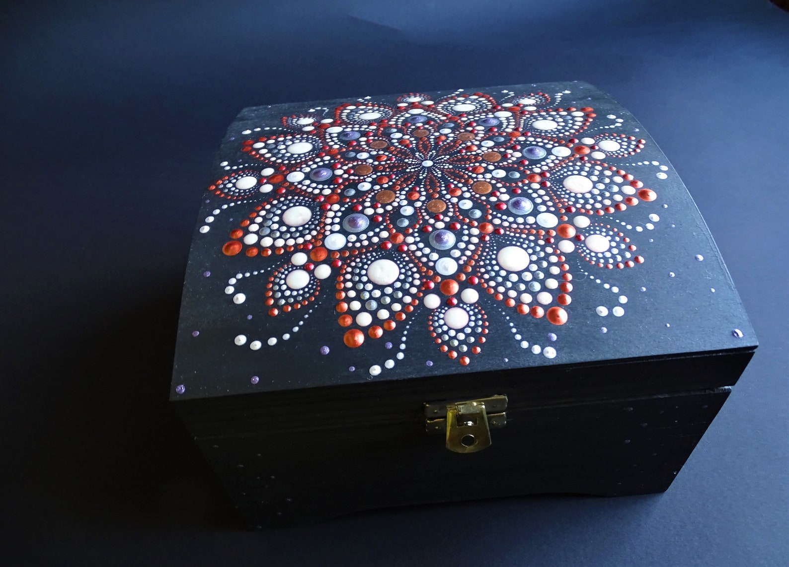 Big Beautiful and Unique Wooden Box Perfect for Little Princess or Yong ...