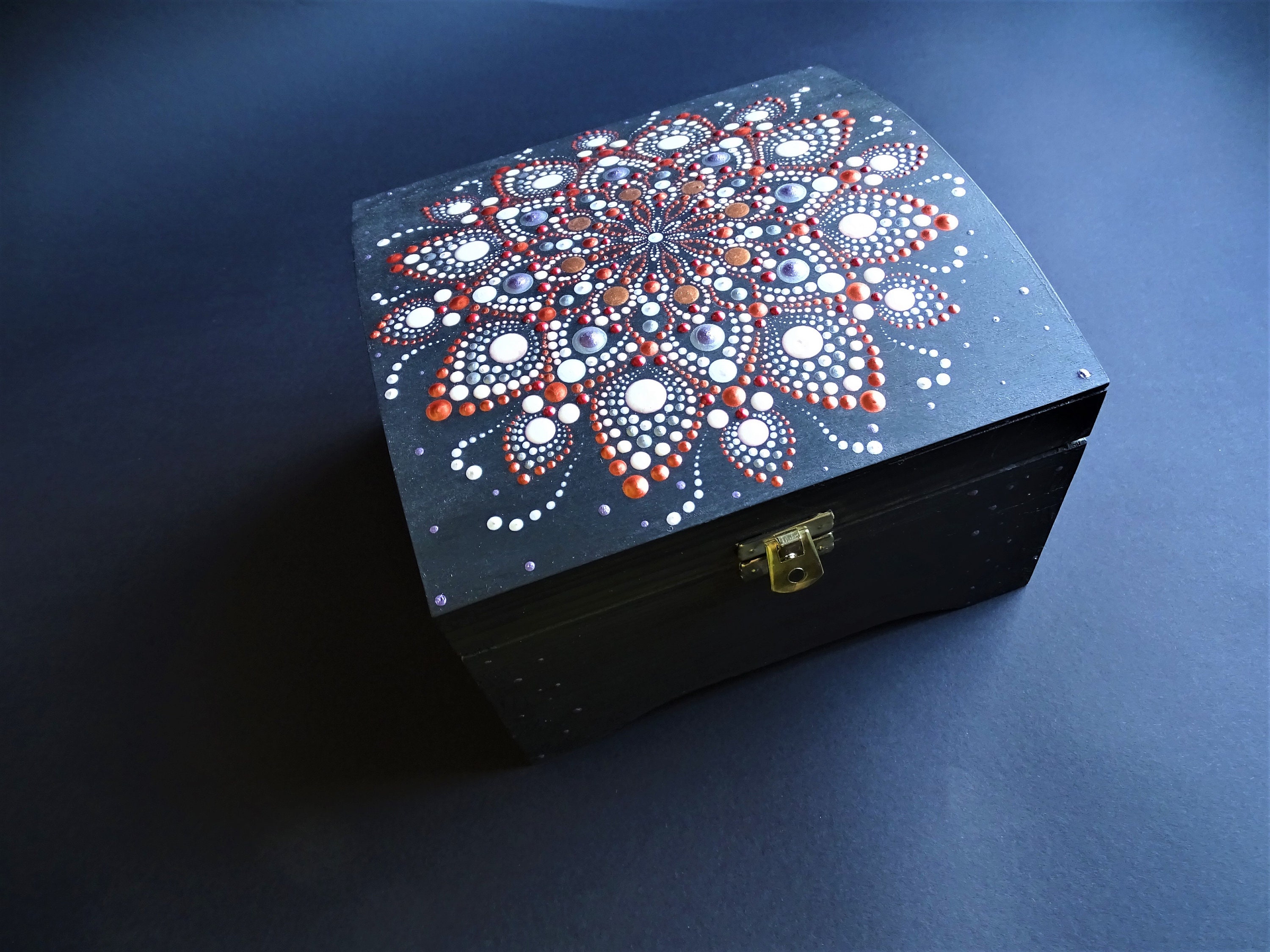 Big Beautiful and Unique Wooden Box Perfect for Little Princess or Yong ...