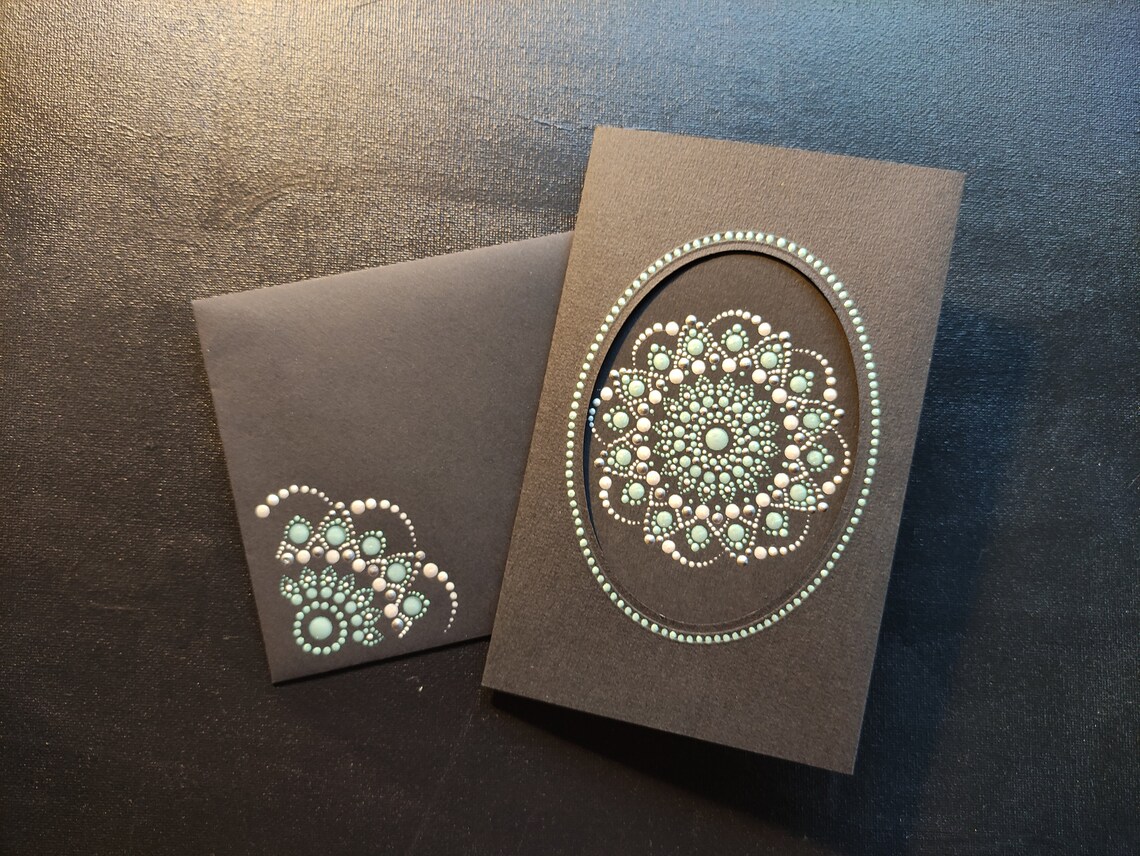 Birthday Card Greeting Card Black Card Christmas Card - Etsy