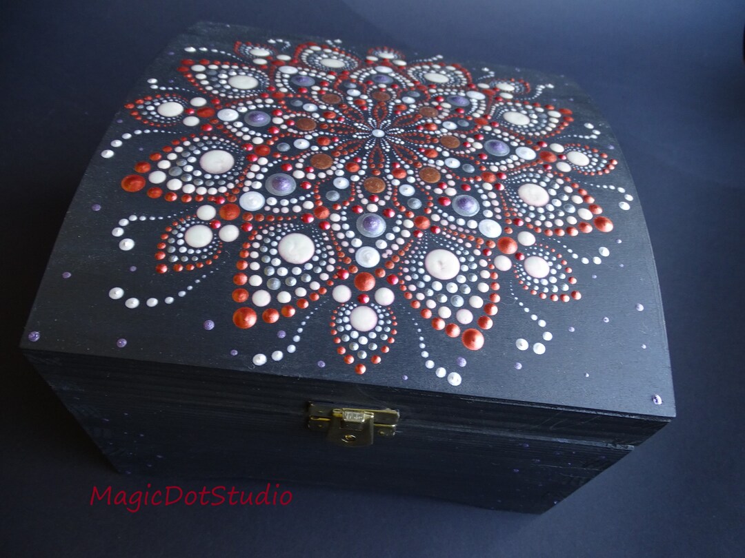 Big Beautiful and Unique Wooden Box Perfect for Little Princess or Yong ...