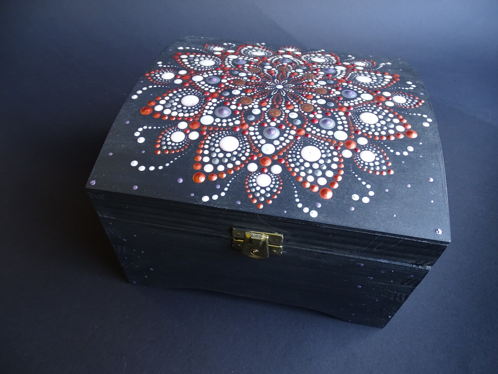 Big Beautiful and Unique Wooden Box Perfect for Little Princess or Yong ...